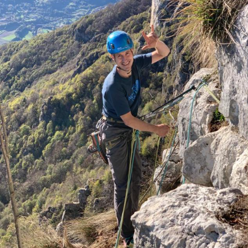 Fausto Carollo racconta la sua via al Cengio – avevo le vertigini