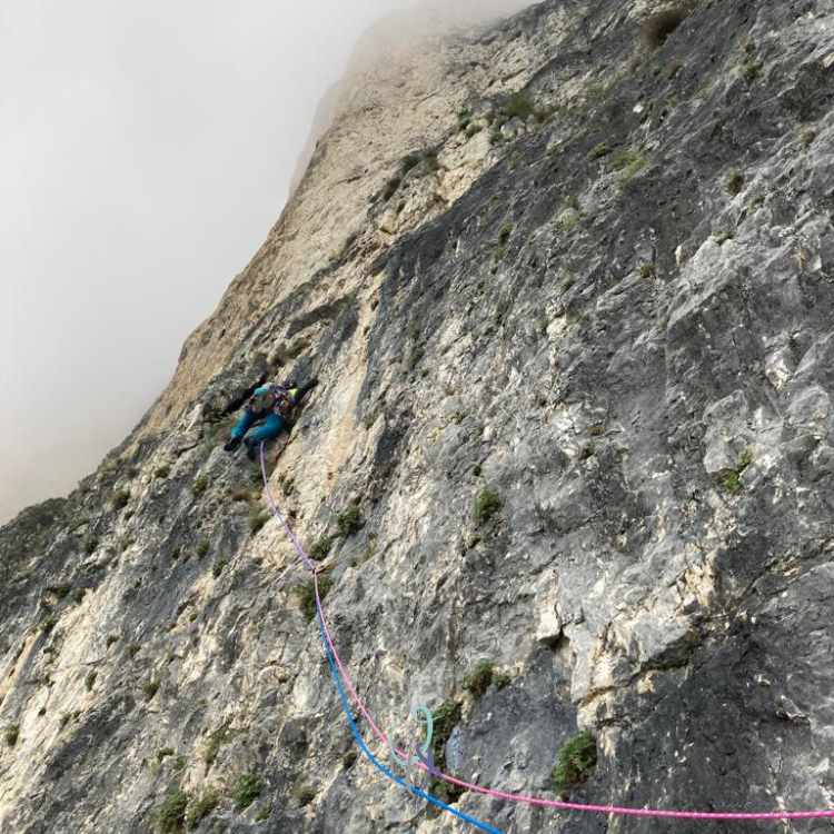 Dove passò Raffaele Carlesso sul Soglio Rosso – avevo le vertigini