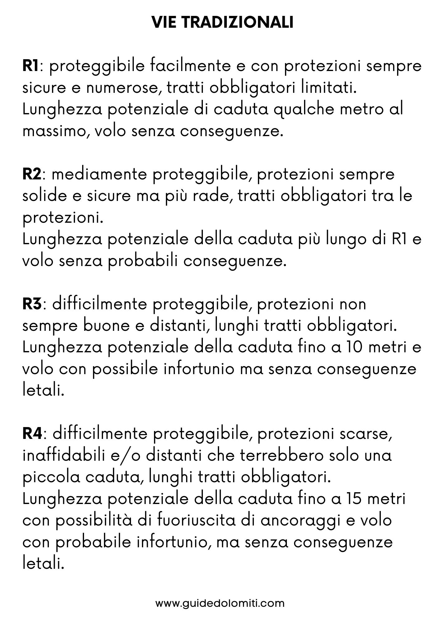 Gradi di difficoltà in arrampicata – avevo le vertigini: arrampicata ...
